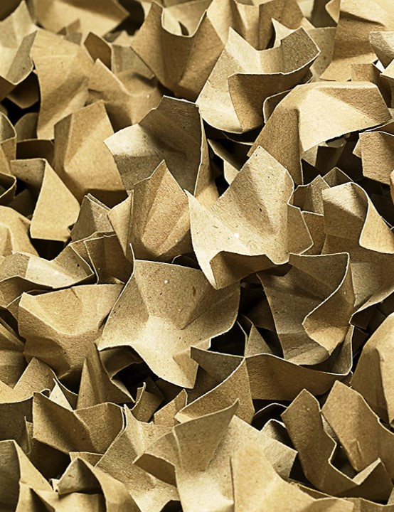 Popierinis pakuotės užpildas - Ruda/ruda, 240l. - Dotpack24.lt